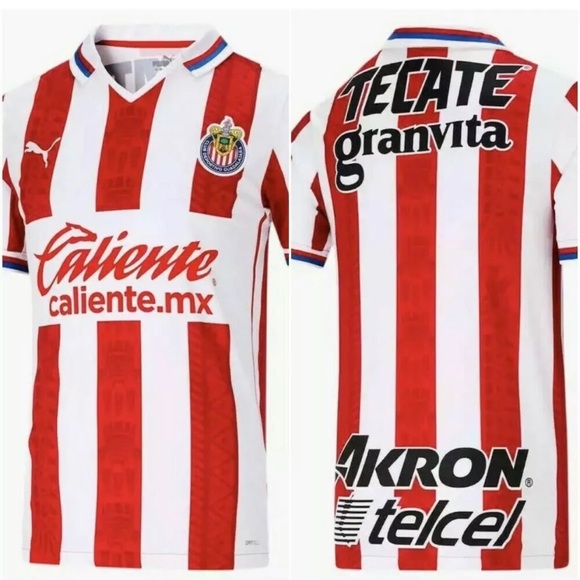 Puma | Shirts | Puma Chivas De Guadalajara Small Home Shirt | Poshmark